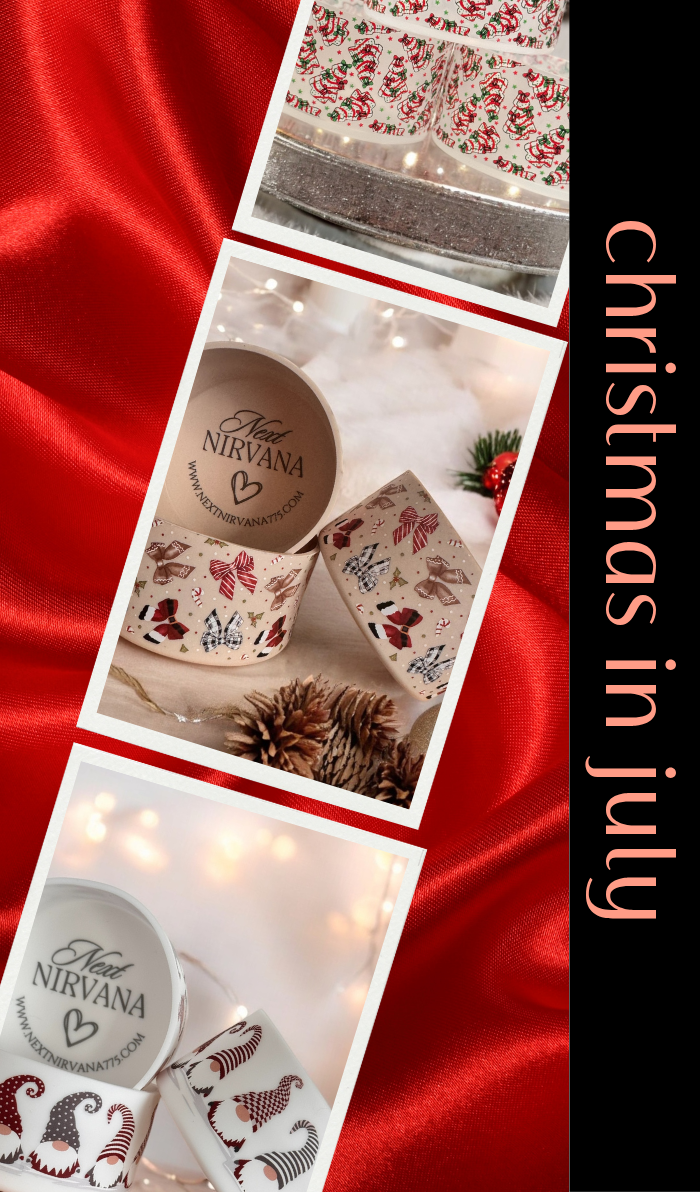 Christmas in July & 3D Silicone Bows – Next Nirvana