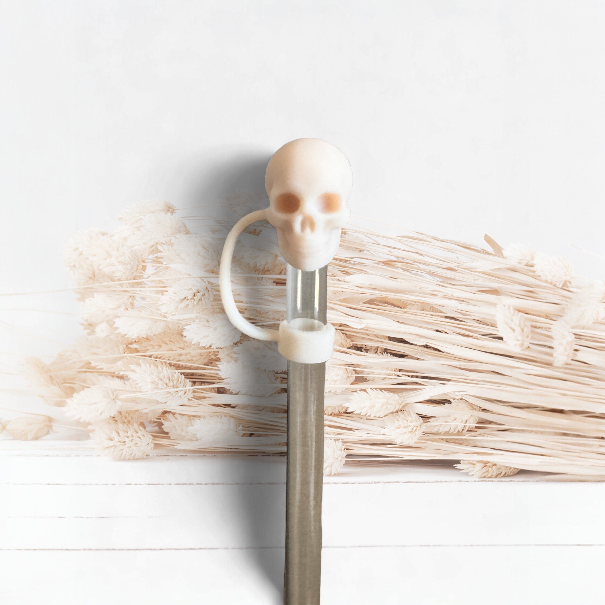 Cream Skull | Straw Topper 10mm – Next Nirvana